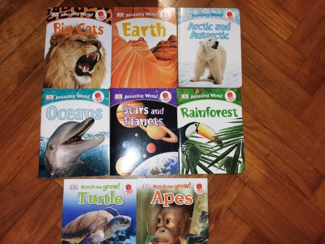 DK Amazing World books Set of 8 Books, Hobbies & Toys, Books ...