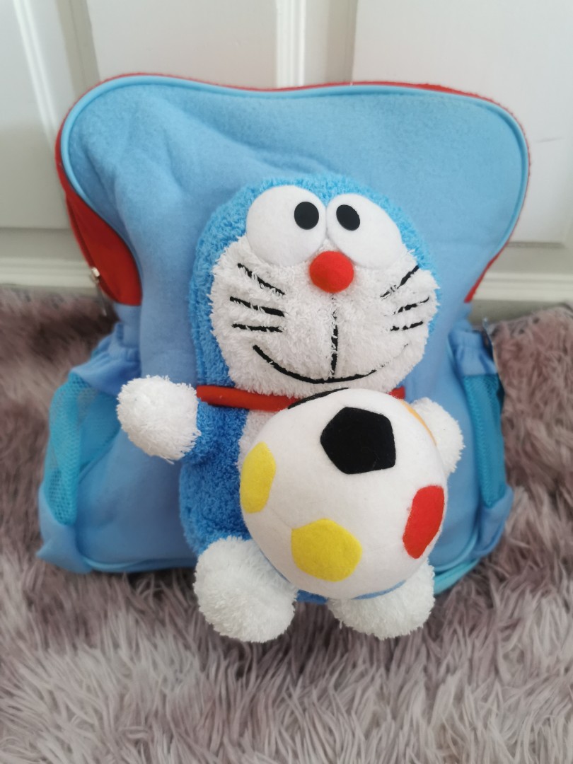 Doraemon backpack, Babies & Kids, Going Out, Diaper Bags & Wetbags on ...