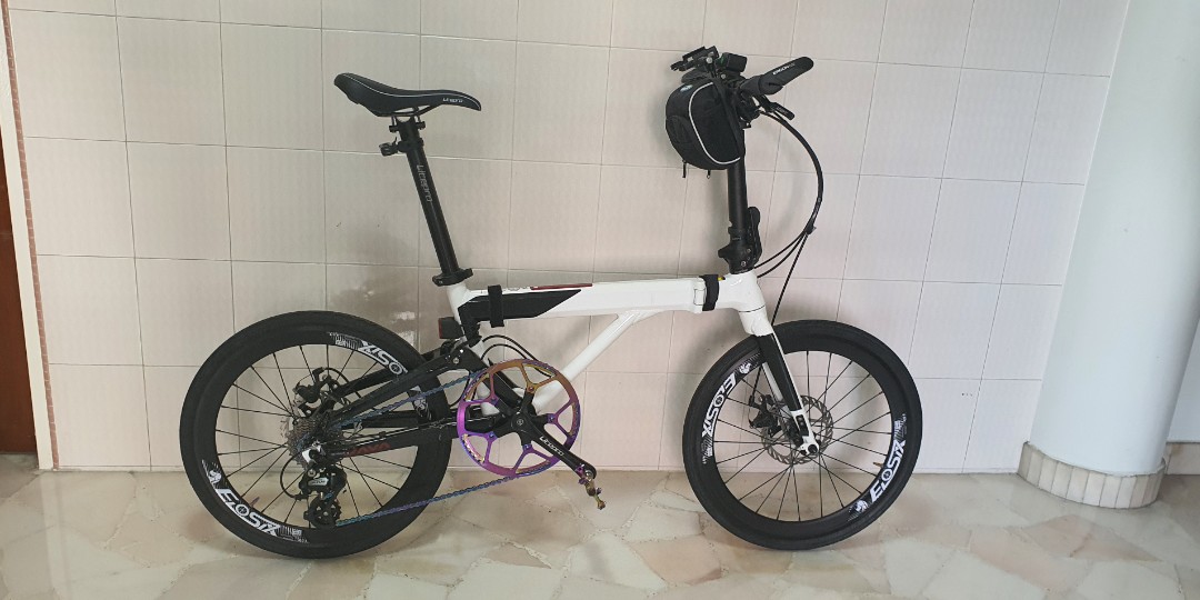 Folding bike Java Neo 2 (9speed) with Litepro parts, Sports Equipment ...