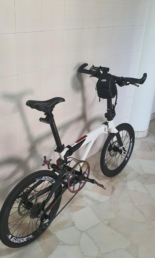 Folding bike Java Neo 2 (9speed) with Litepro parts, Sports Equipment ...