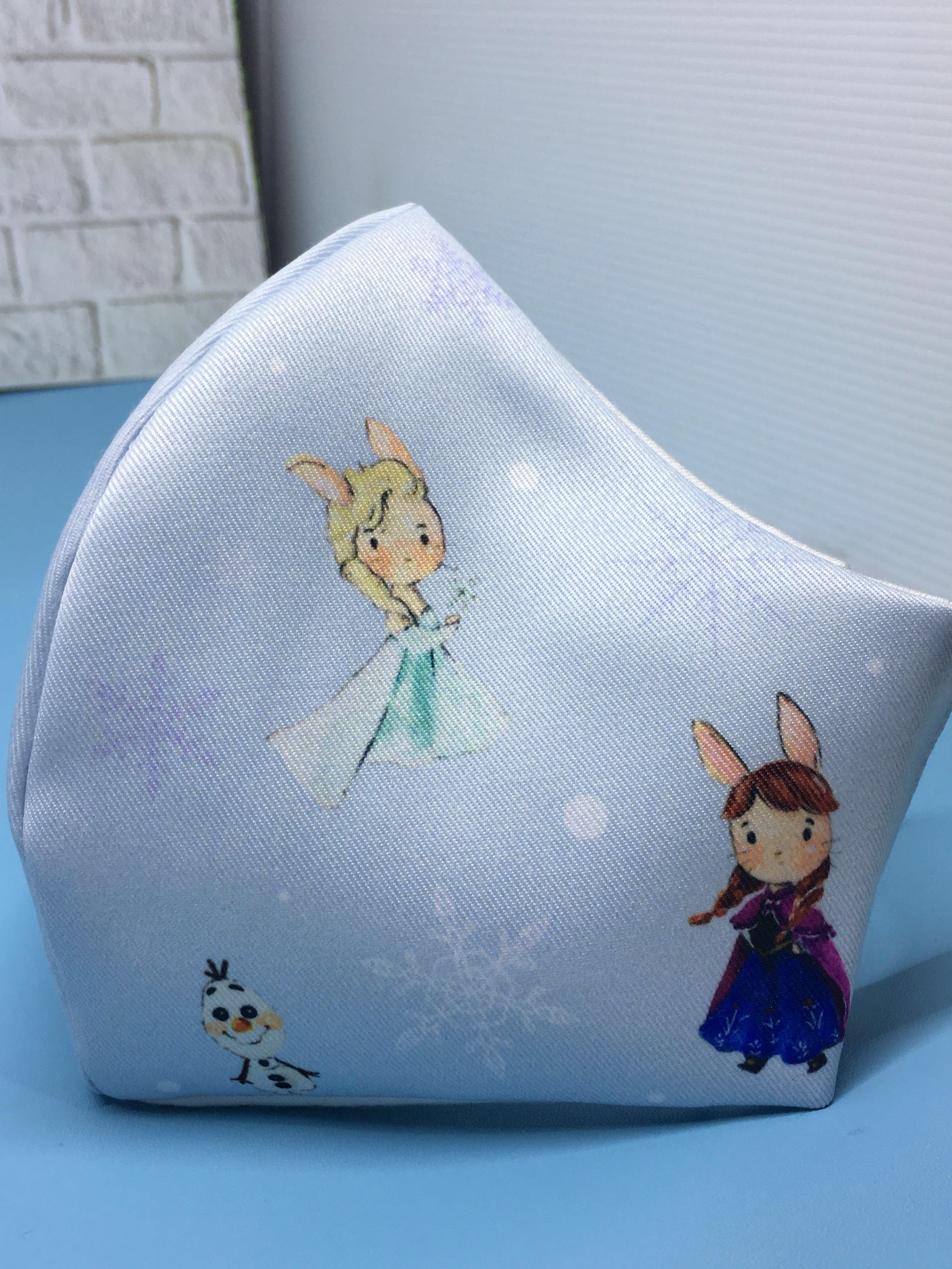 Frozen Elsa Anna Mask (Adult & Kids), Health & Nutrition, Face Masks ...