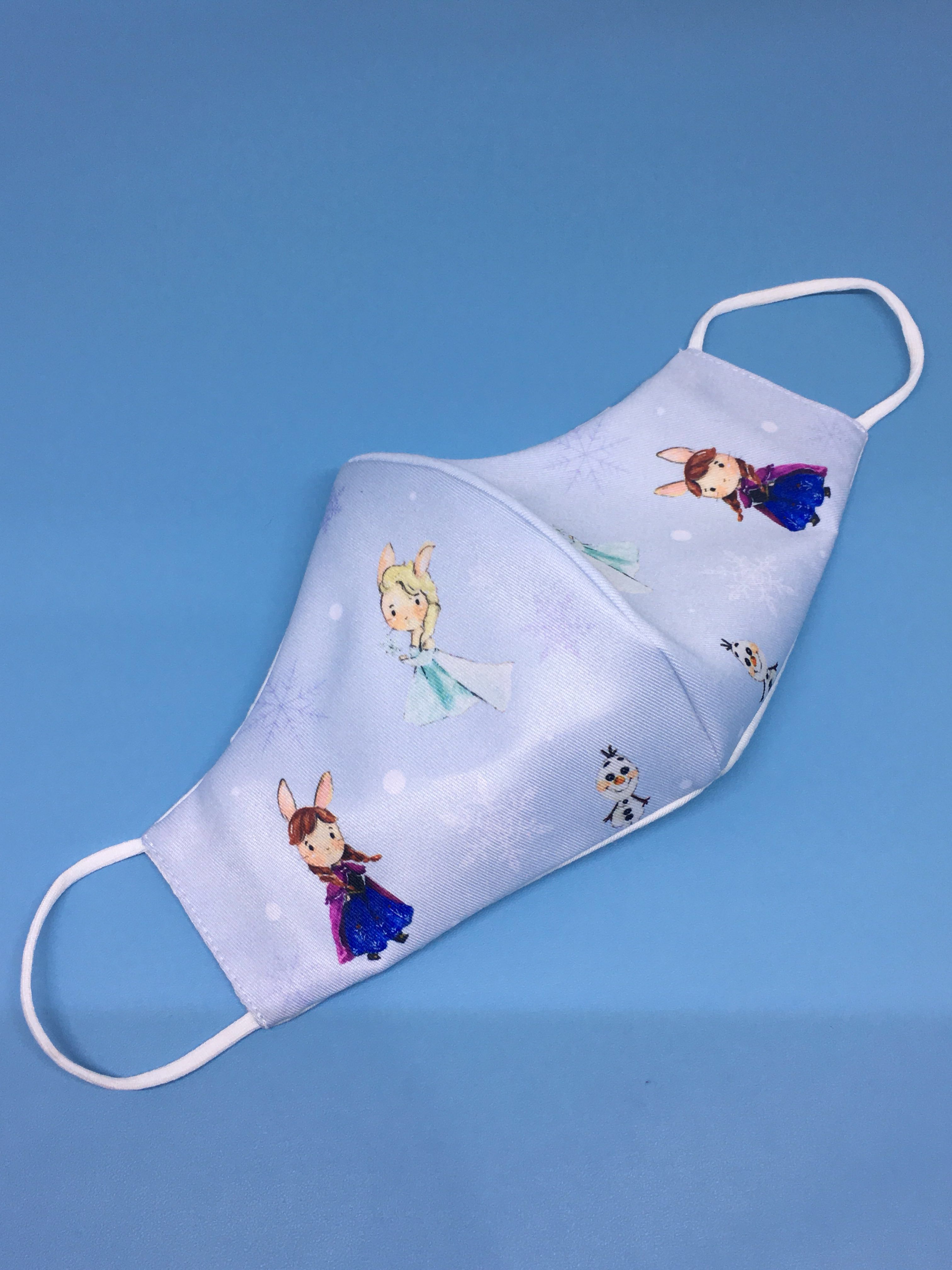 Frozen Elsa Anna Mask (Adult & Kids), Health & Nutrition, Face Masks ...