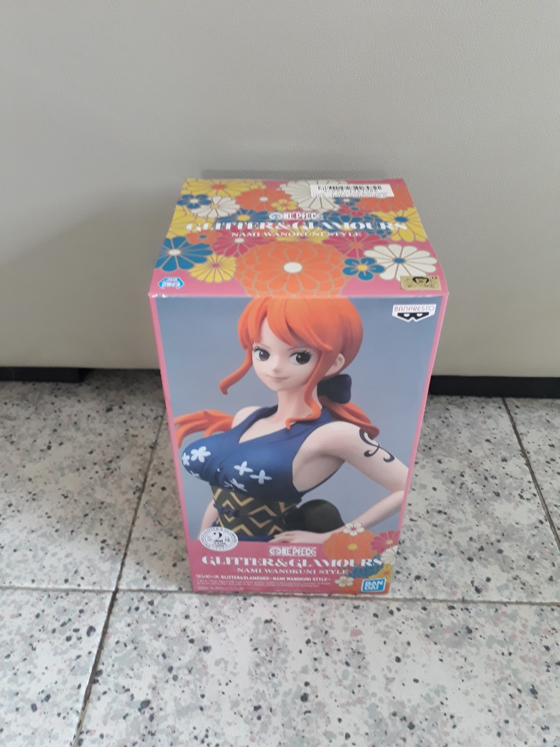 Gold Toei One Piece Glitter and Glamours Shiny Venus Nami Wanokuni, Toys & Games, Bricks ...