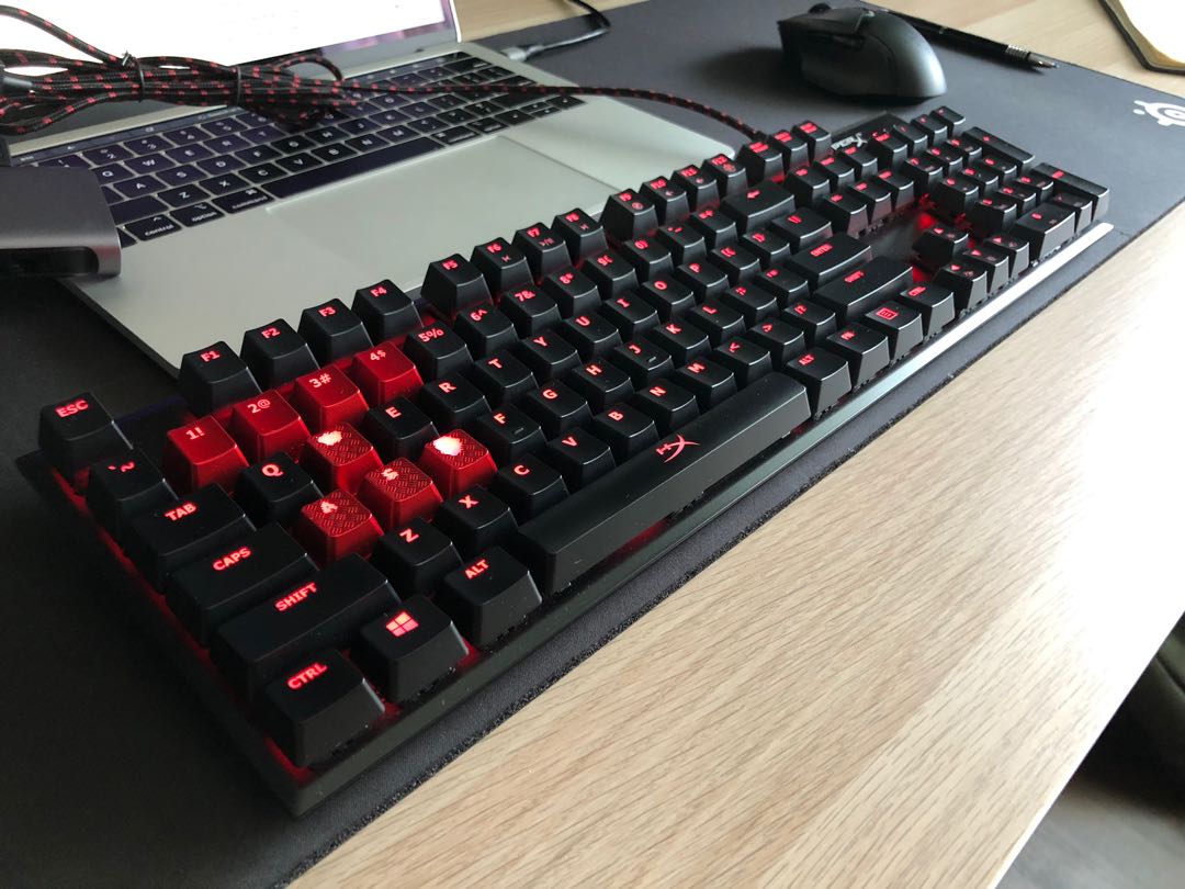 HyperX Alloy FPS Mechanical Gaming Keybord Red Keys, Computers & Tech ...