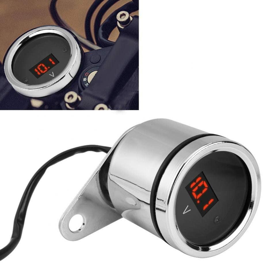 Keenso Motorcycle Voltage Meter Waterproof, New CS-378 12V Motorcycle ...