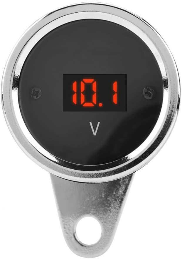 Keenso Motorcycle Voltage Meter Waterproof, New CS-378 12V Motorcycle ...