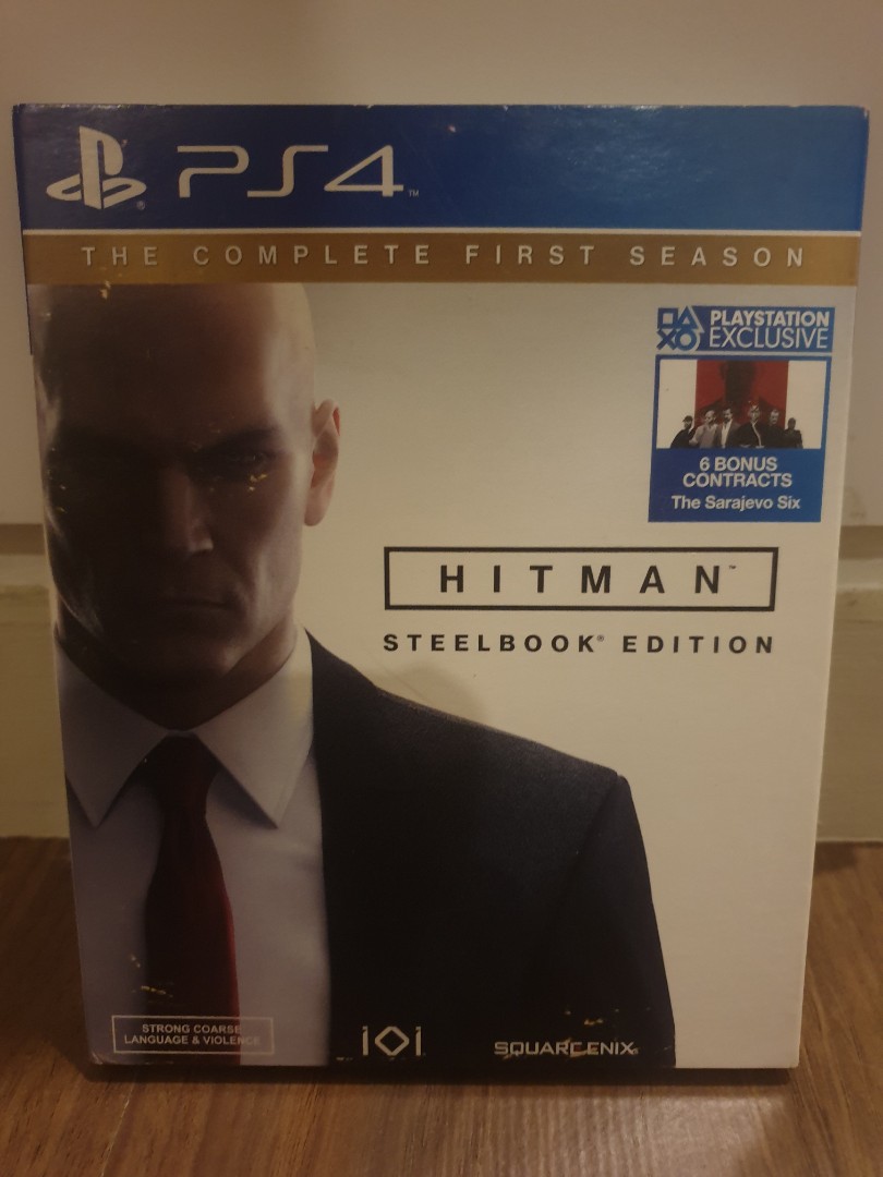 Limited Edition Hitman complete first season steelcase, Video Gaming ...