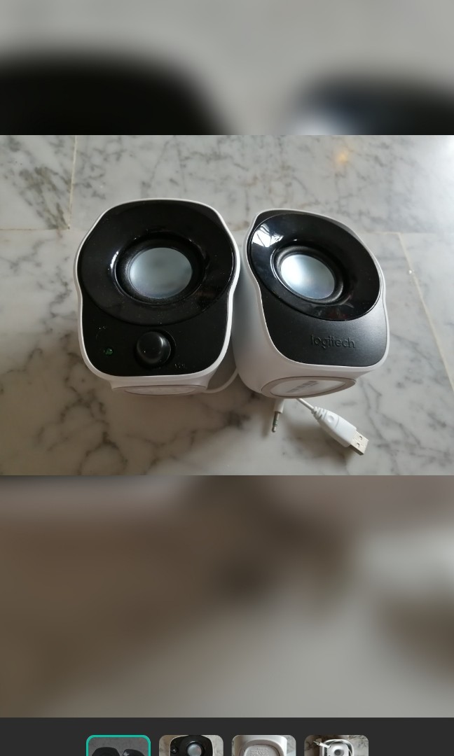 Logitech Stereo Speakers ZL2L S-00109, Audio, Soundbars, Speakers ...