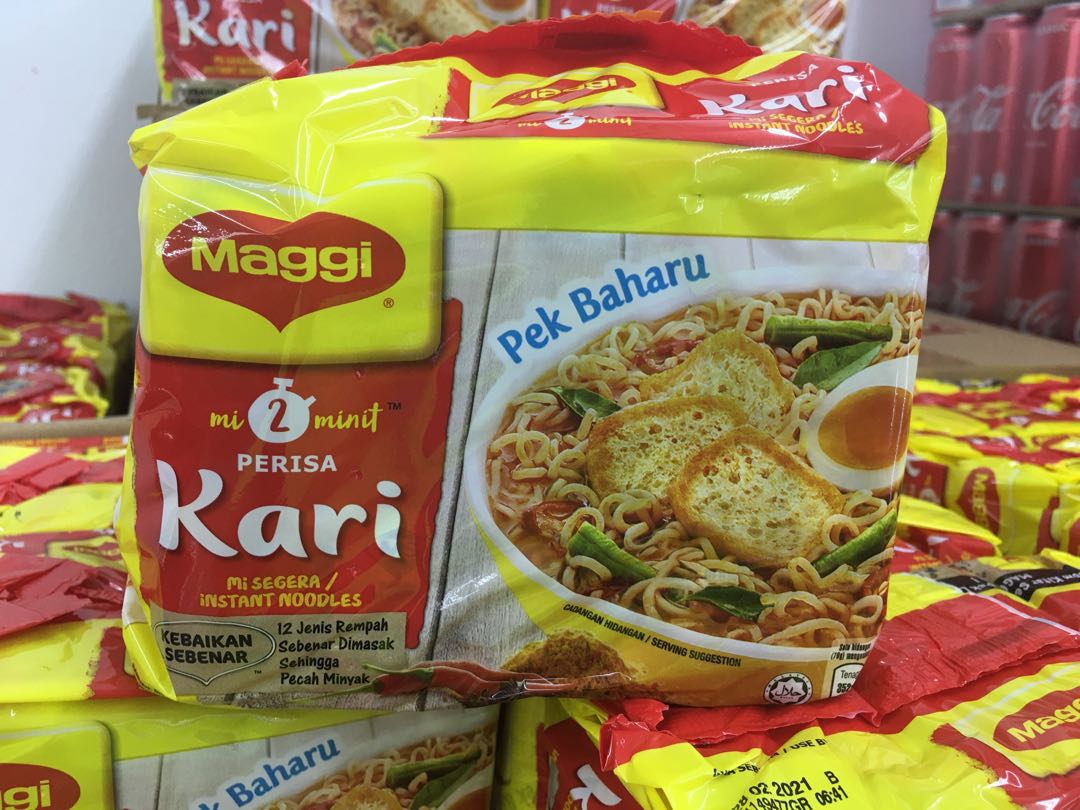 Maggie Kari Instant Noodle, Food & Drinks, Rice & Noodles on Carousell