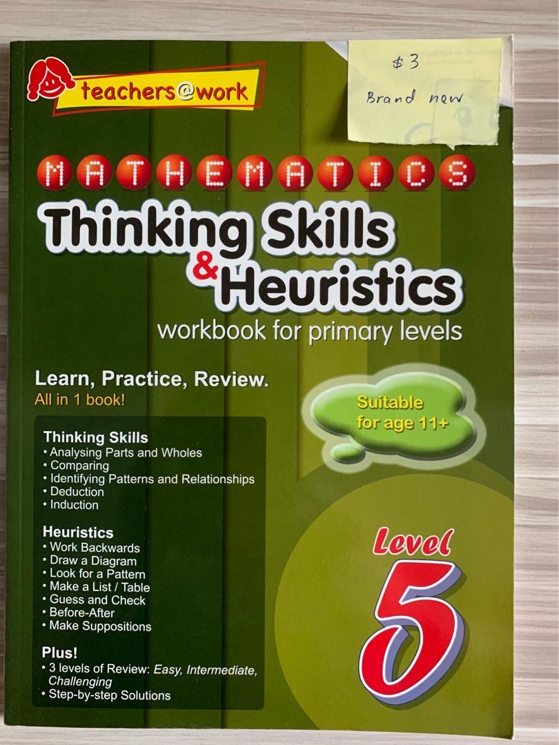 Mathematics Thinking Skills & Heuristics, Books & Stationery, Textbooks ...