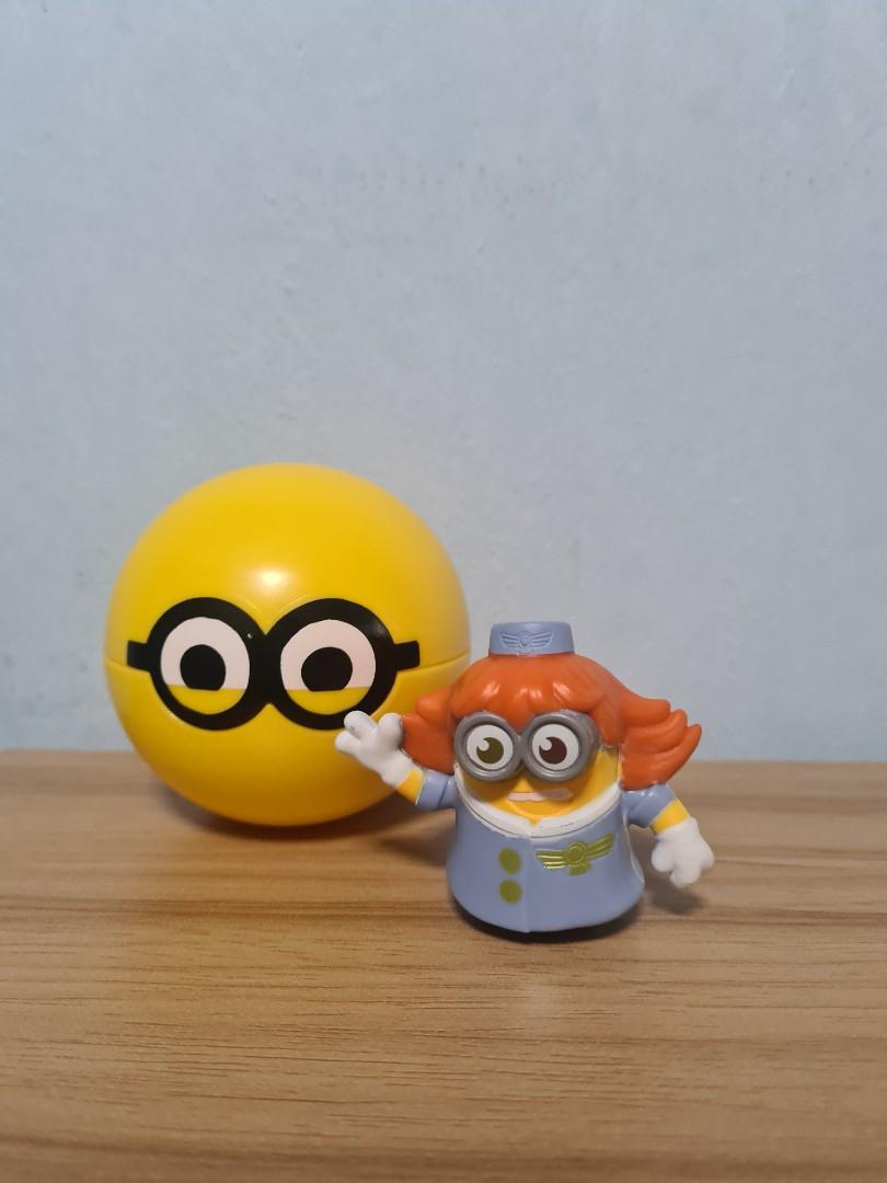 Mcd Macdonald Happy Meal Minion Minions King Bob Siren 1A 1B 1C 1D 1E ...