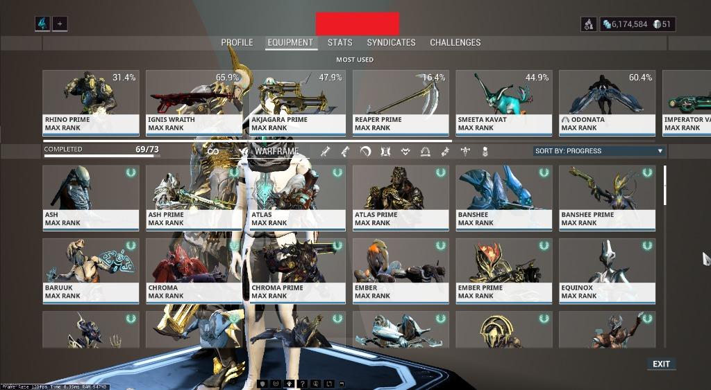 MR 25 Warframe Account, Video Gaming, Gaming Accessories, Game Gift ...