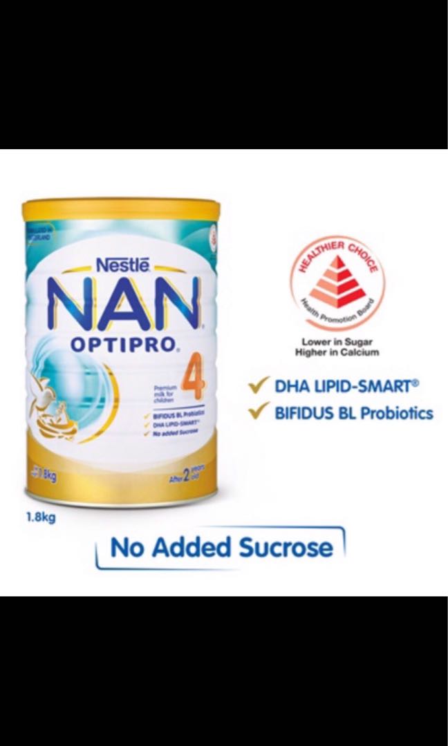Nan 4, 1.8kg, Babies & Kids, Nursing & Feeding, Weaning & Toddler ...