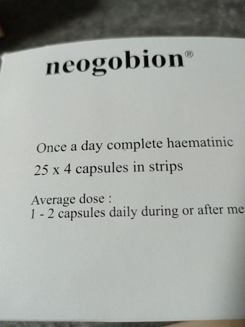 Neogobion iron supplement breastfeeding, Babies & Kids, Nursing ...