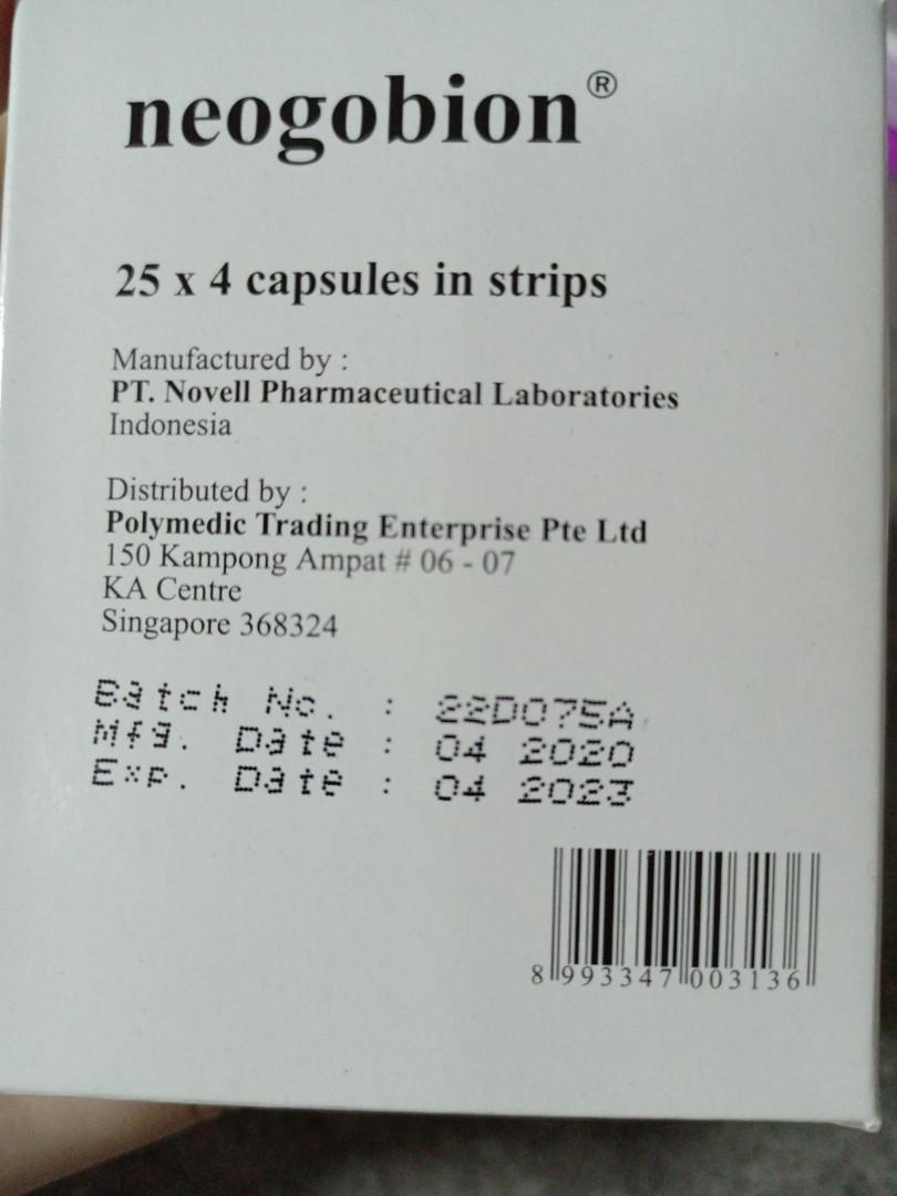 Neogobion iron supplement breastfeeding, Babies & Kids, Nursing ...