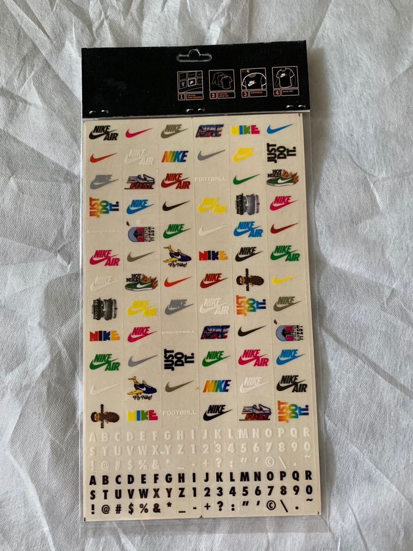 NIKE sticker, Hobbies & Toys, Stationery & Craft, Stationery & School ...