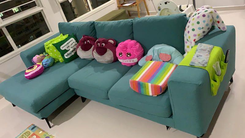 OM SOFA with Changeable Covers, Furniture & Home Living, Furniture ...