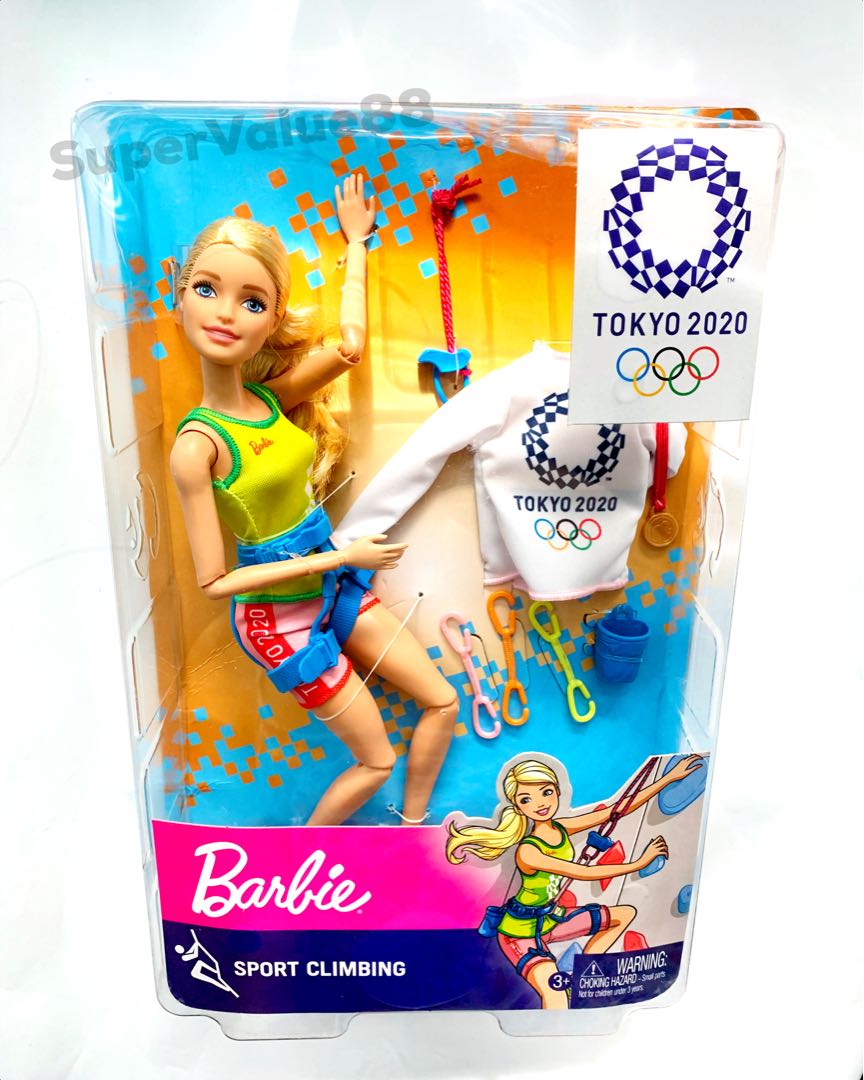 Original Barbie Tokyo 2020 Olympic Games Sport Climbing Limited Edition ...