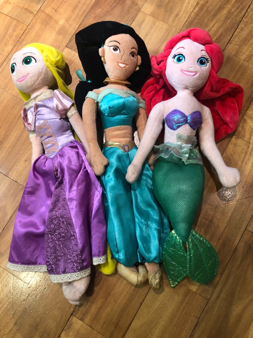 Original Disney Princess Stuffed toys, Hobbies & Toys, Toys & Games on ...