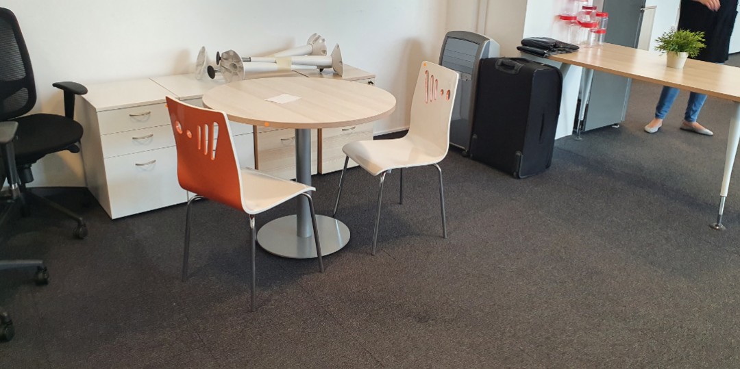 Pantry round table (2 units), Furniture & Home Living, Furniture ...