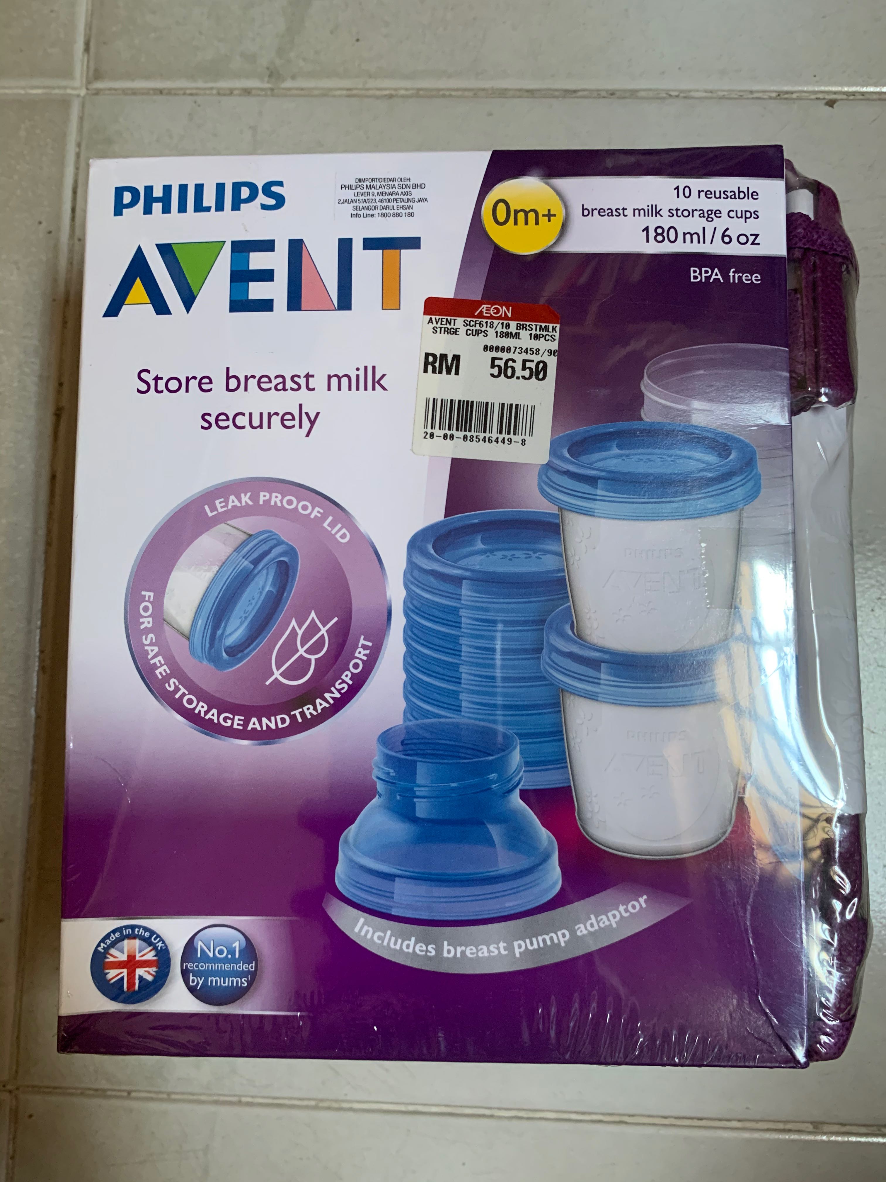 Philips Avent Breast Milk Storage Cup, Babies & Kids, Nursing & Feeding ...