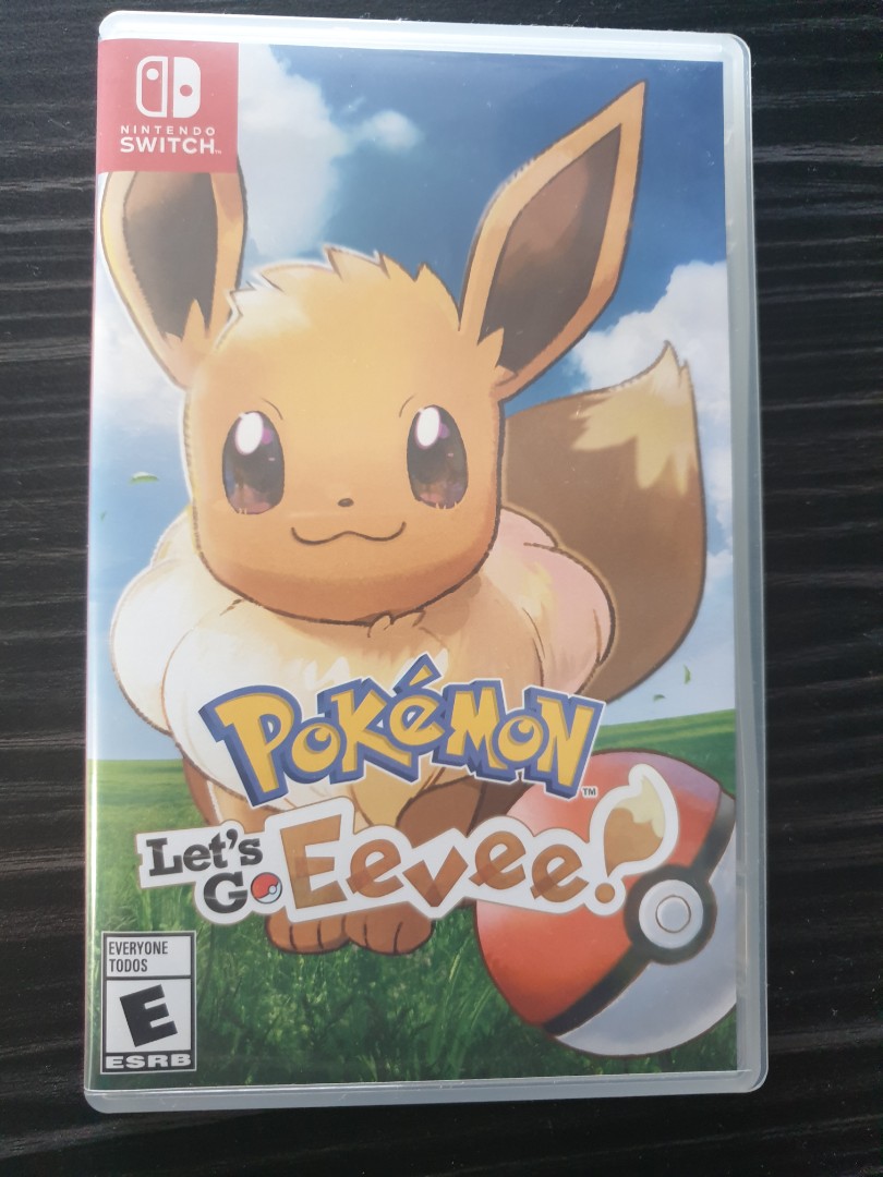 Pokemon Let's Go Eevee (Nintendo switch), Video Gaming, Video Games ...