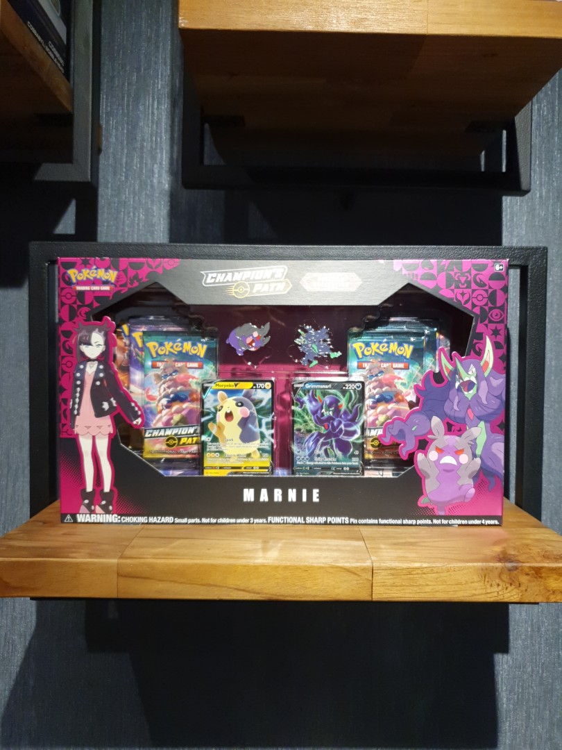 Pokemon TCG Card Champion's Path Marnie Super Premium Collection Box MISB, Hobbies & Toys, Toys ...
