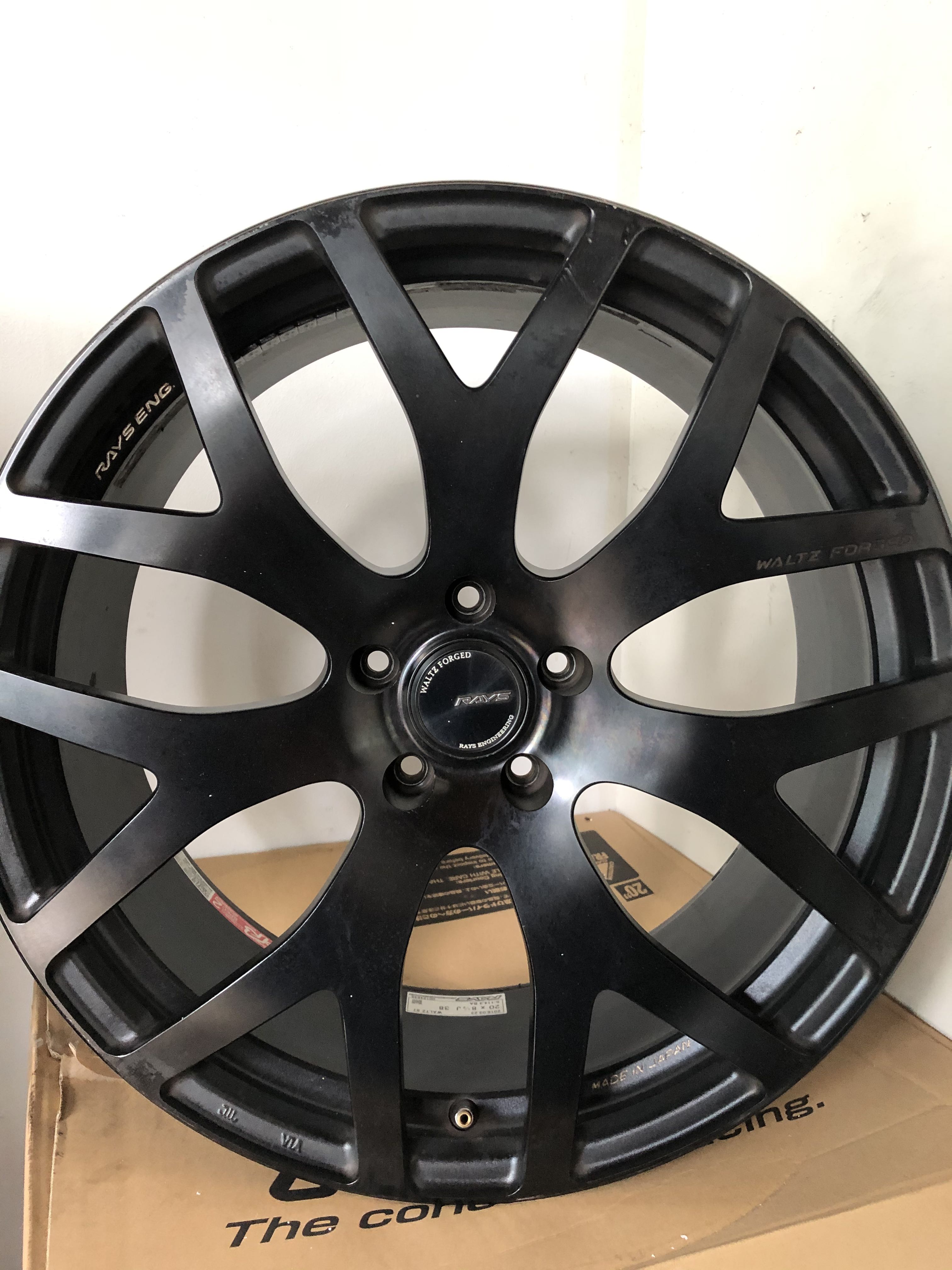 Rays s7 rims, Car Accessories, Tyres & Rims on Carousell