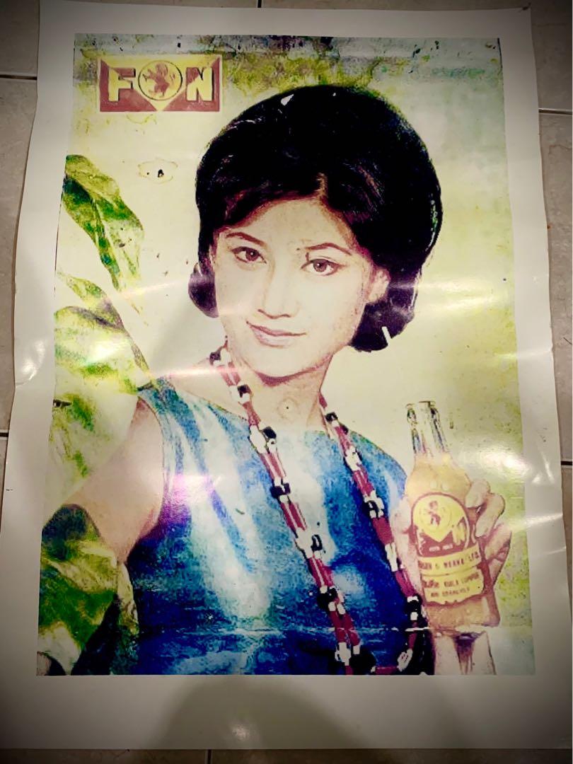 Retro Fraser and Neave F&N Poster - Repro, Hobbies & Toys, Collectibles ...