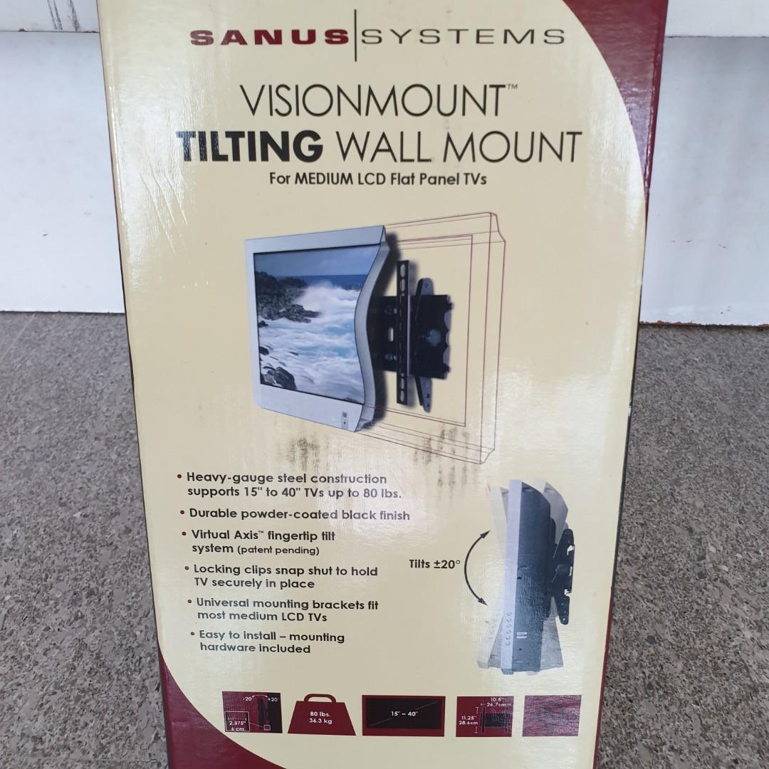 Sanus Systems TV wall mount, TV & Home Appliances, TV & Entertainment ...