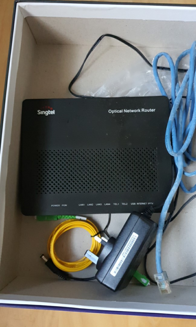 Singtel ONT, Computers & Tech, Parts & Accessories, Networking on Carousell
