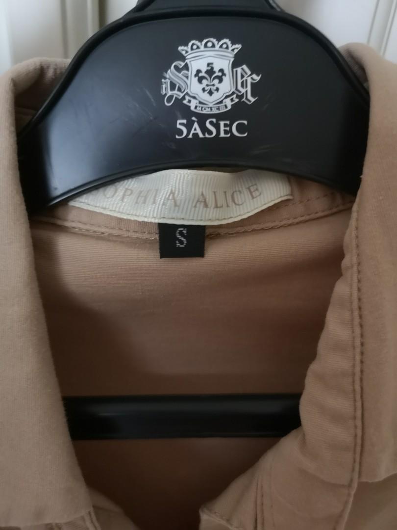 Sophia Alice Collar Dress, Fesyen Wanita, Pakaian Wanita, Gaun & Rok di ...