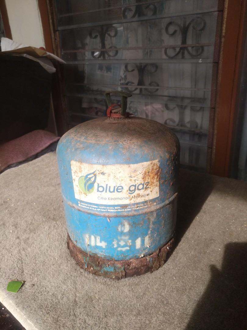 Tabung Gas blue Gaz 3 kg isi, Kitchen & Appliances di Carousell