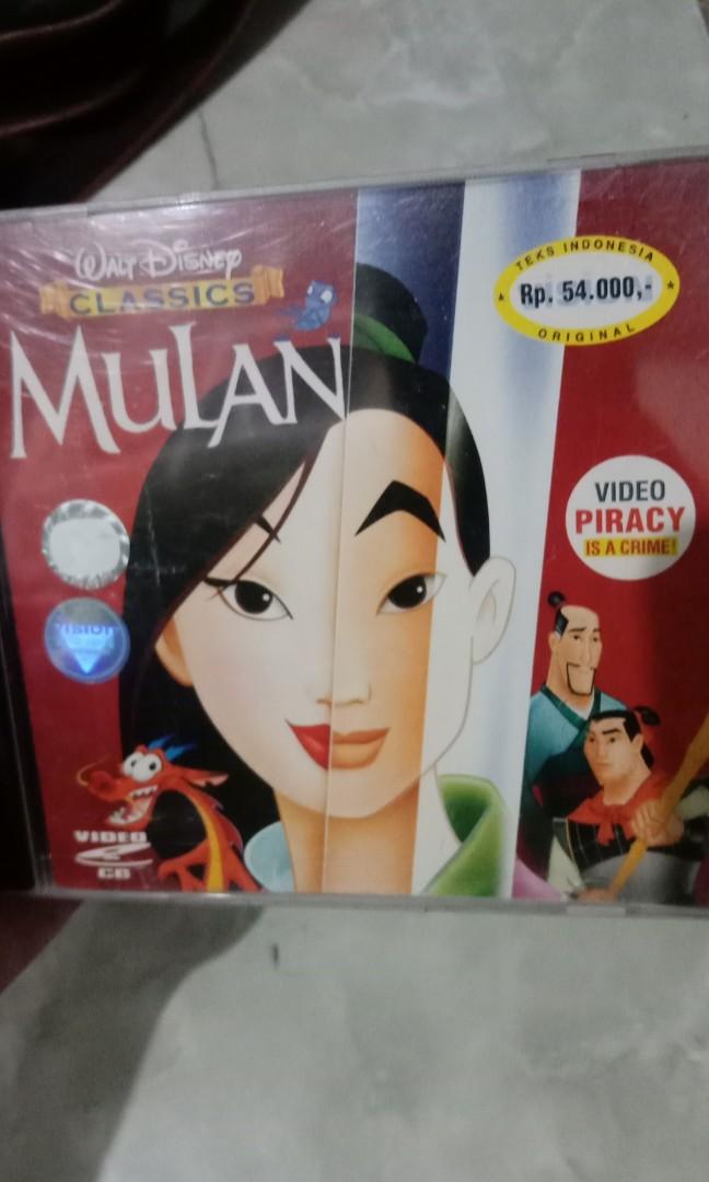 Vcd animasi Mulan 98, Musik & Media, CD, DVD & Lainnya di Carousell