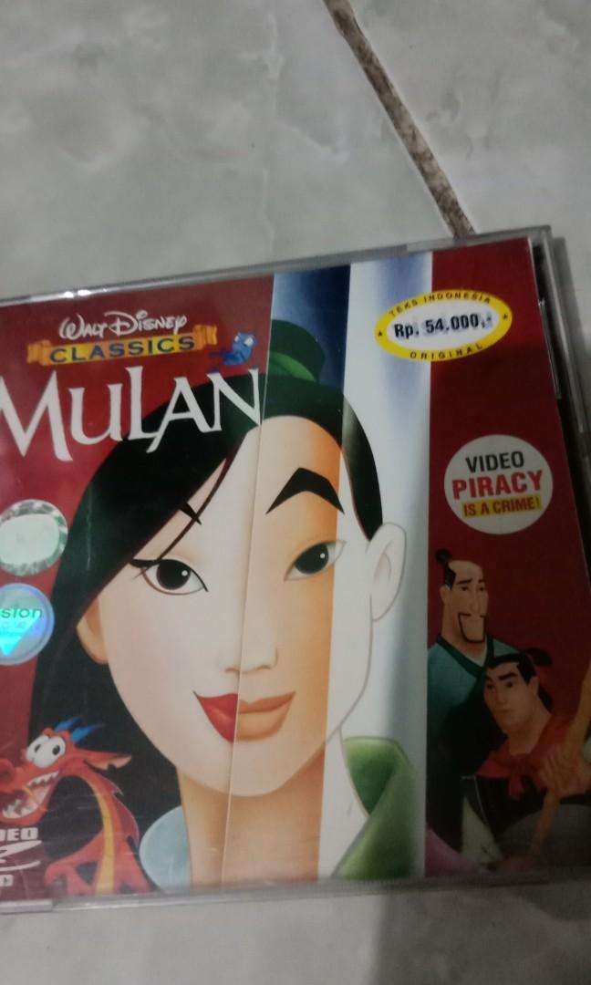 Vcd animasi Mulan 98, Musik & Media, CD, DVD & Lainnya di Carousell