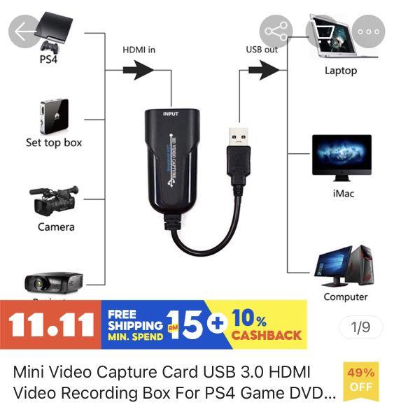 VIDEO CAPTURE CARD, Mobile Phones & Gadgets, Mobile & Gadget ...