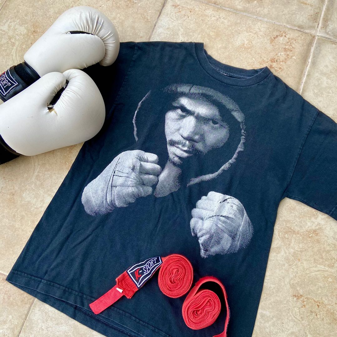 Vintage Manny Pacquiao, Men's Fashion, Tops & Sets, Formal Shirts on ...