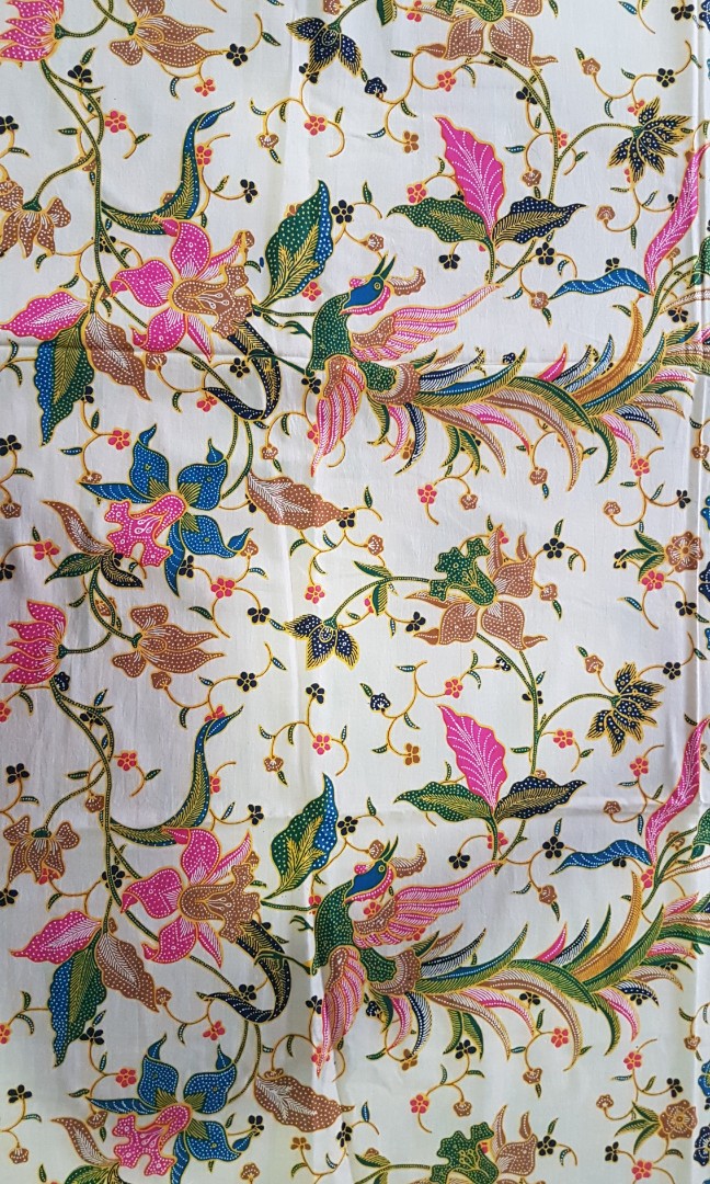 Vintage Peranakan Batik Sarong, Vintage & Collectibles, Vintage ...