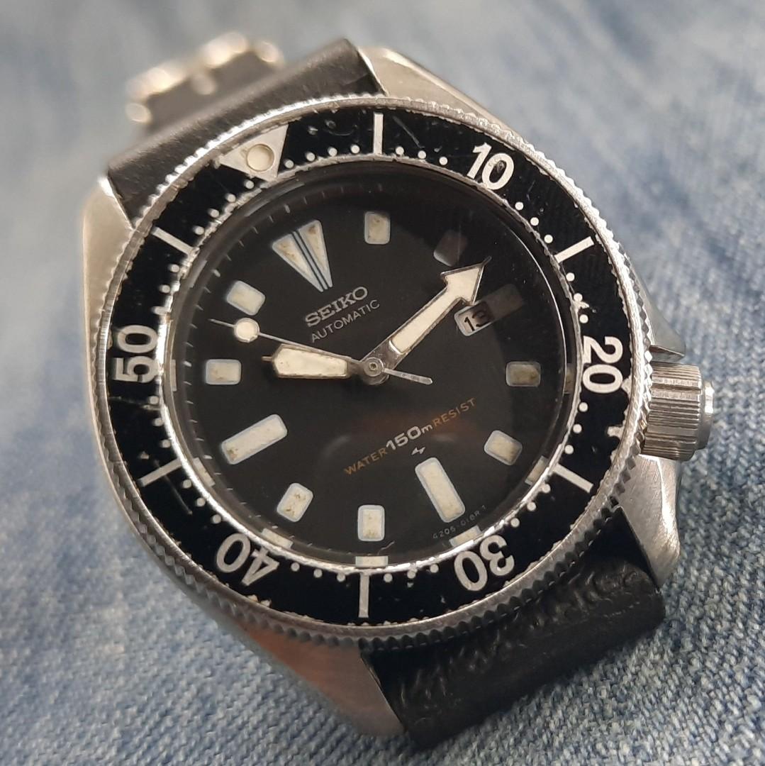 Vintage Seiko 4205-0140 Ladies Diver's Automatic Watch, Women's Fashion ...