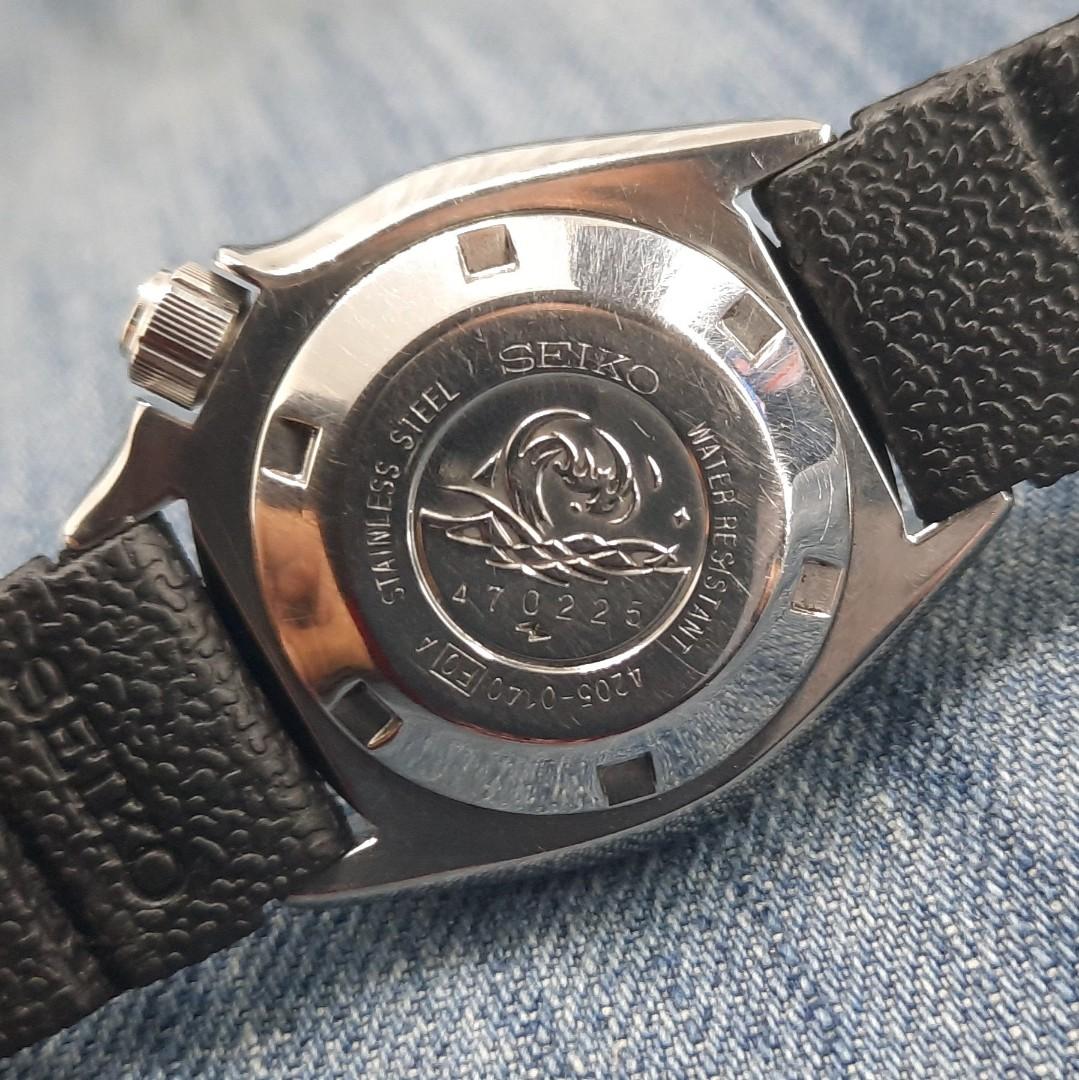 Vintage Seiko 4205-0140 Ladies Diver's Automatic Watch, Women's Fashion ...