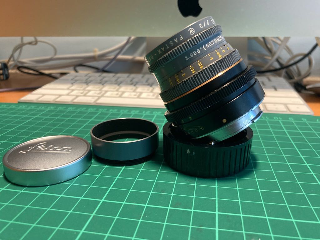 Wollensak Fastax-Raptar 50mm F2, 攝影器材 - Carousell