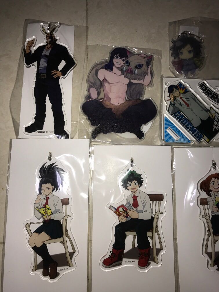 [wts] my hero academia bnha mha kny demon slayer acrylics standee ...