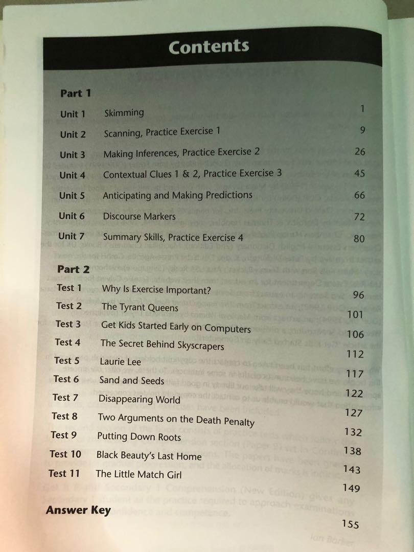 ** Sec 1 English Comprehension **, Hobbies & Toys, Books & Magazines ...