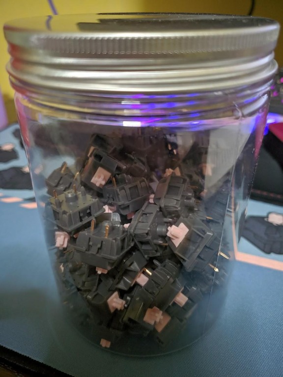Alpaca linear switches V2 best linear JWK Durock mechanical keyboard ...
