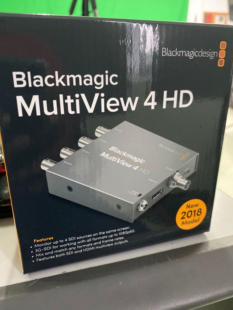 Blackmagic Multiview 4 HD, Photography, Video Cameras on Carousell