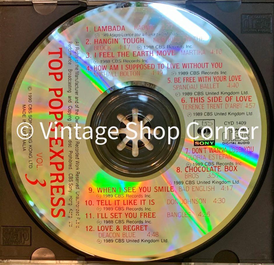 (CD) Top Pops Express Volume 3 Pre-Owned CD Made In Australia, Hobbies ...