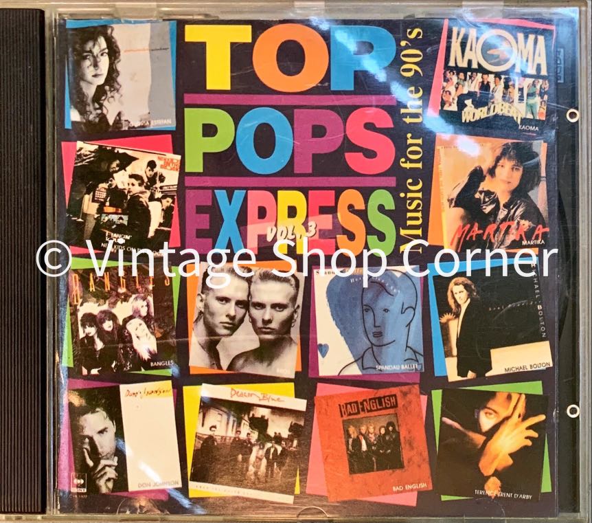 (CD) Top Pops Express Volume 3 Pre-Owned CD Made In Australia, Hobbies ...