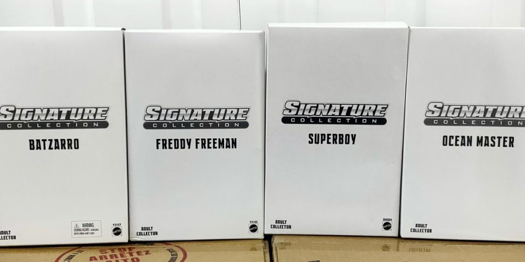 DC Signature Collection Superboy, Batzarro, Ocean Master, Freddy ...