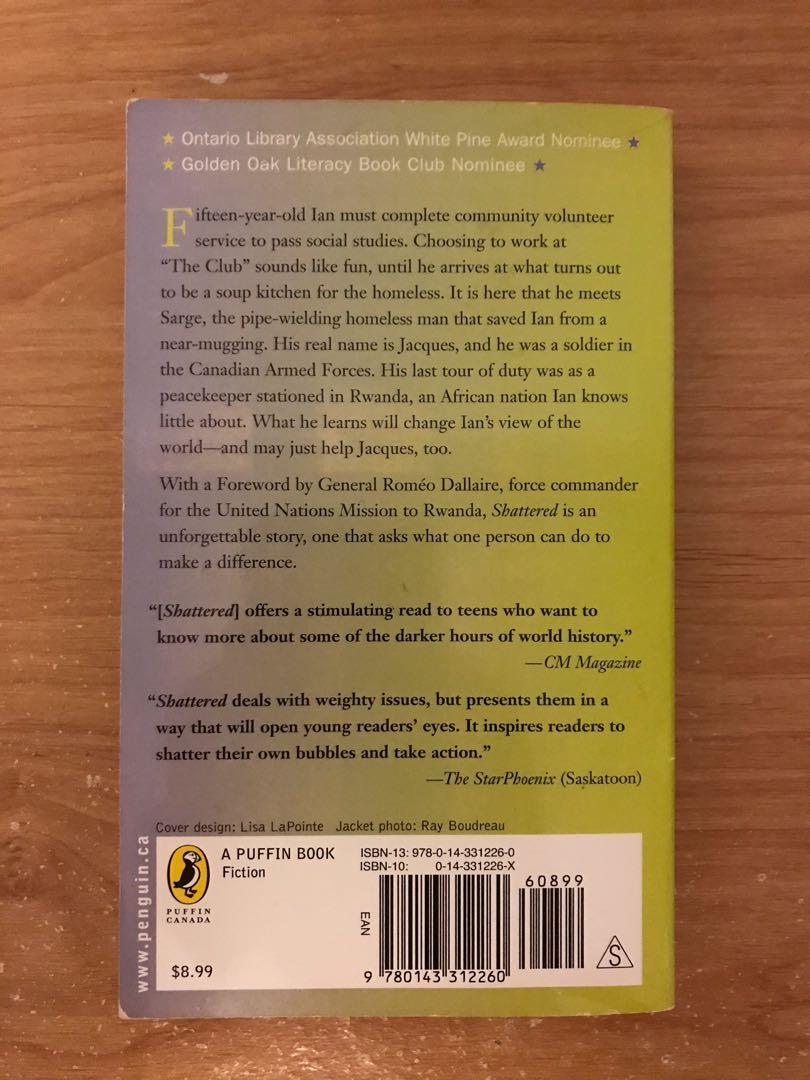 eric walters shattered