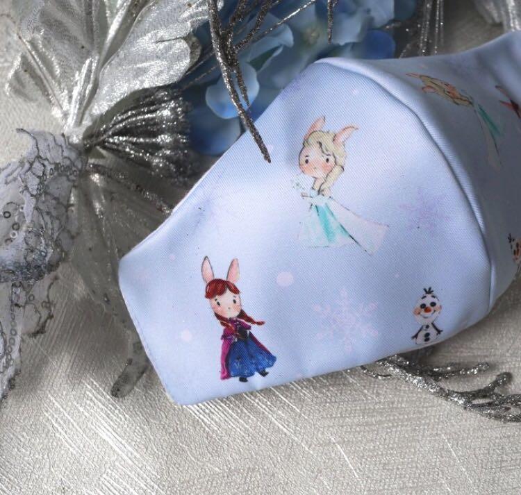 Frozen Elsa Anna Mask (Adult & Kids), Health & Nutrition, Face Masks ...